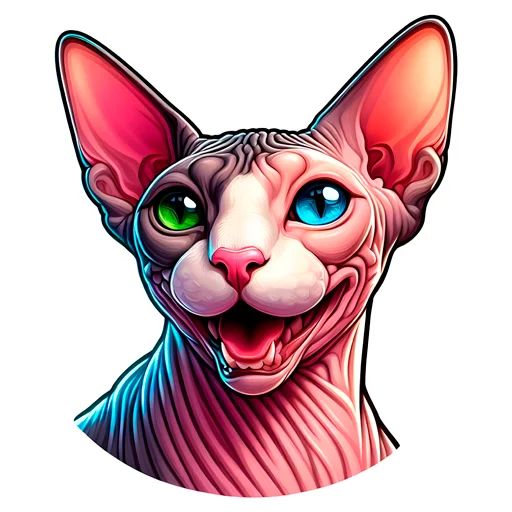 Набор стикеров для Telegram «Сфинксы»