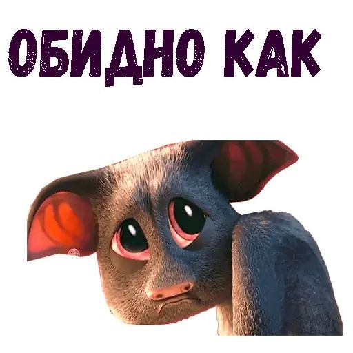 Набор стикеров для Telegram «Летучая мышь»