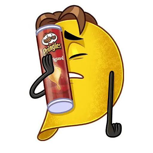 Набор стикеров для Telegram «Мистер Чипс»