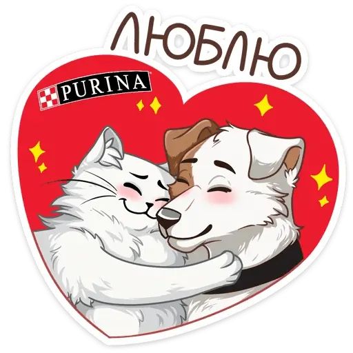 Набор стикеров для Telegram «Питомцы»